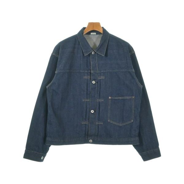 【ブランド】A.PRESSE (アプレッセ)【タイプ】メンズ【商品番号】2200671884024r20260408【コンディション】ランク：A   【カラー】インディゴ(デニム)【サイズ】46(M位)【実寸(cm)】身幅:59cm,肩幅:...