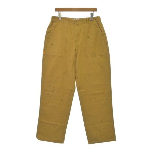 【タイプ】メンズ【商品番号】2200476616110r20240815【コンディション】ランク：A   【カラー】ベージュ【サイズ】32(L位)【実寸(cm)】ウエスト:81cm,裾周り:47.5cm,ヒップ:105cm,わたり:69cm...