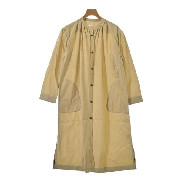 【ブランド】BASIC AND ACCENT (ベーシックアンドアクセント)【タイプ】レディース【商品番号】2200651470018r20260203【コンディション】ランク：B   【カラー】ベージュ【サイズ】F【実寸(cm)】身幅:6...