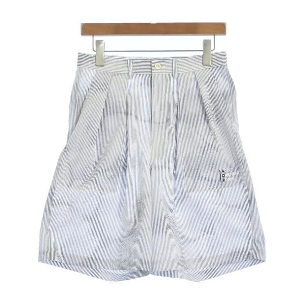 【ブランド】ADULT ORIENTED ROBES (アダルトオリエンテッドローブス)【タイプ】メンズ【商品番号】2200640701208r20251230【コンディション】ランク：B   【カラー】白xグレー系(ストライプ)【サイズ】...