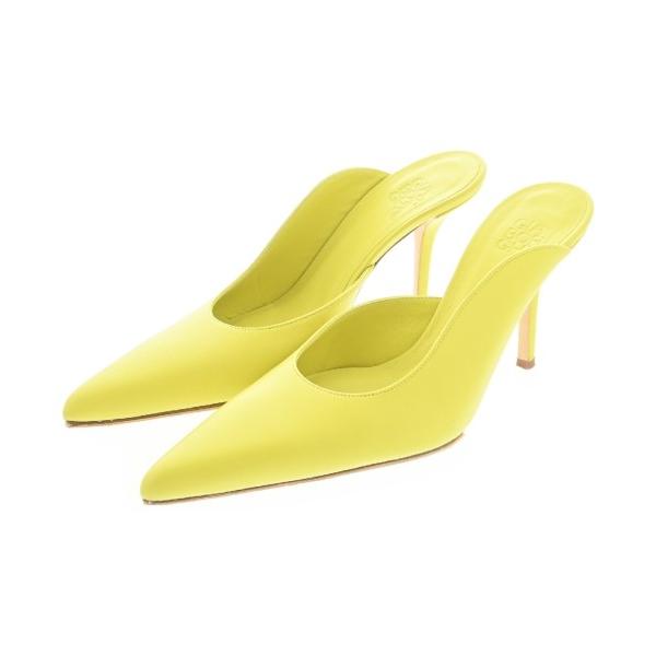 【タイプ】レディース【商品番号】2200554553177r20250425【コンディション】ランク：B   【カラー】緑【サイズ】EU36(22.5cm位)【実寸(cm)】ヒール:9.5cm,ソール裏(幅):8cm【原産国】イタリア 【そ...