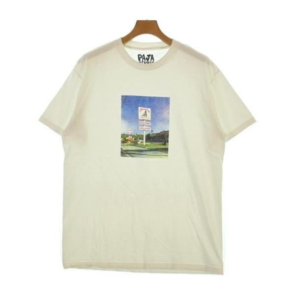 【ブランド】PAJA STUDIO (パハスタジオ)【タイプ】メンズ【商品番号】2200591709131r20250904【コンディション】ランク：B   詳細：品質表示なし【カラー】白【サイズ】L【実寸(cm)】身幅:53cm,肩幅:4...