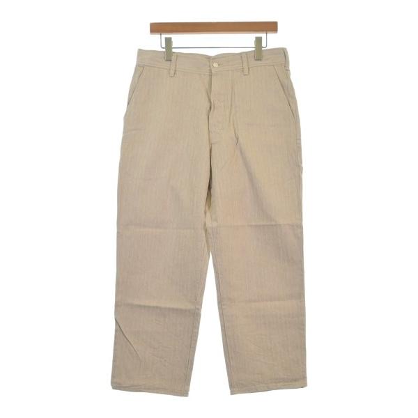 【ブランド】WEEKEND (ウィークエンド)【タイプ】メンズ【商品番号】2200679212386r20260515【コンディション】ランク：A   【カラー】ベージュ(ヘリンボーン)【サイズ】M【実寸(cm)】ウエスト:83cm,裾周り...