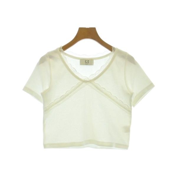 【ブランド】3.3 Field Trip (３．３フィールドトリップ)【タイプ】レディース【商品番号】2200600352044r20250918【コンディション】ランク：A   【カラー】白【サイズ】F【実寸(cm)】身幅:37cm,肩幅...