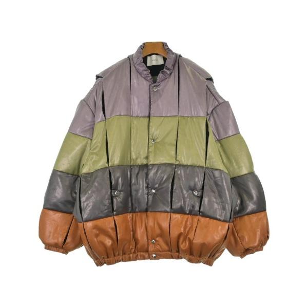 【タイプ】メンズ【商品番号】2200549881025r20250331【コンディション】ランク：B   詳細：所々に汚れがあります。【カラー】紫x緑xオレンジ等【サイズ】M【実寸(cm)】身幅:90cm,肩幅:67cm,袖丈:60cm,着...