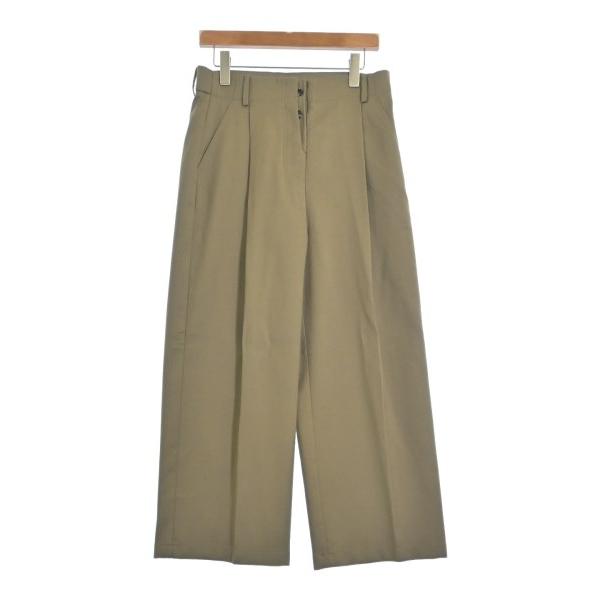 【ブランド】ok.soon (オクスン)【タイプ】レディース【商品番号】2200660071053r20260304【コンディション】ランク：B   【カラー】カーキ系【サイズ】2(M位)【実寸(cm)】ウエスト:76cm,裾周り:54cm...