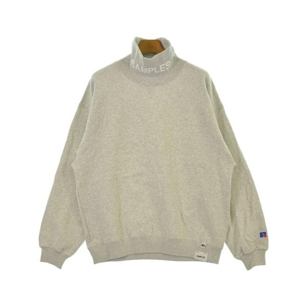 【ブランド】SAMPLES (サンプルズ)【タイプ】メンズ【商品番号】2200664025052r20260316【コンディション】ランク：B   【カラー】ライトグレー系(ミックス)【サイズ】L【実寸(cm)】身幅:62.5cm,肩幅:6...