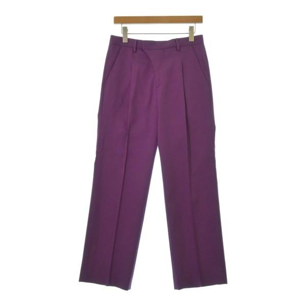 【タイプ】メンズ【商品番号】2200491691048r20241010【コンディション】ランク：B   【カラー】紫【サイズ】42(XS位)【実寸(cm)】ウエスト:74cm,裾周り:42.5cm,ヒップ:84.5cm,わたり:58cm,...