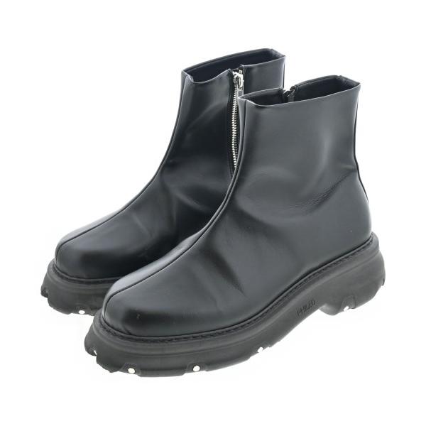 【ブランド】PHILEO (フィレオ)【タイプ】レディース【商品番号】2200623640098r20251119【コンディション】ランク：新品同様   【カラー】黒【サイズ】EU40(26.5cm位)【実寸(cm)】高さ:14.5cm,ヒ...