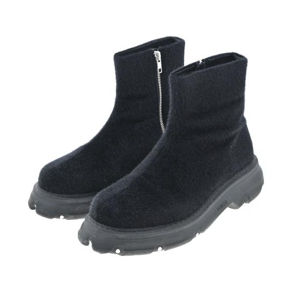 【ブランド】PHILEO (フィレオ)【タイプ】メンズ【商品番号】2200603599019r20250927【コンディション】ランク：A   【カラー】黒【サイズ】EU41(26cm位)【実寸(cm)】高さ:15cm,ヒール:5cm,ソー...