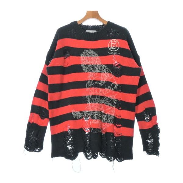 【ブランド】A GOOD BAD INFLUENCE (アグッドバッドインフルエンス)【タイプ】メンズ【商品番号】2200659244048r20260227【コンディション】ランク：B   【カラー】赤x黒(ボーダー)【サイズ】-(XXL...