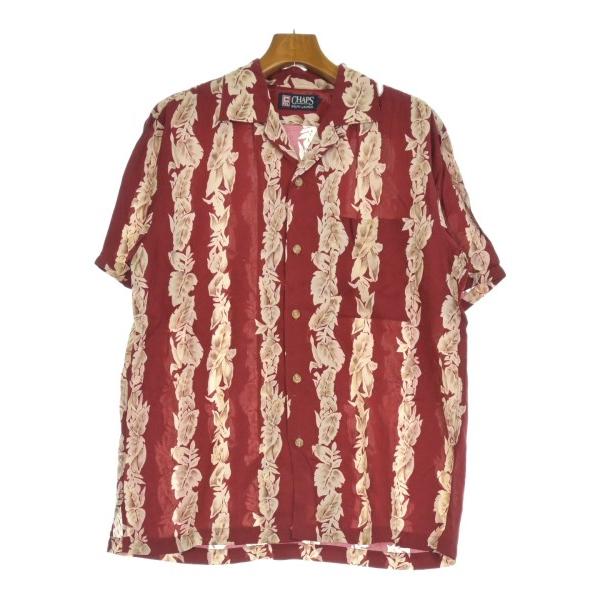 【ブランド】CHAPS RALPH LAUREN (チャップスラルフローレン)【タイプ】メンズ【商品番号】2200659363039r20260227【コンディション】ランク：B   詳細：品質表示なし【カラー】赤xアイボリー【サイズ】M【...