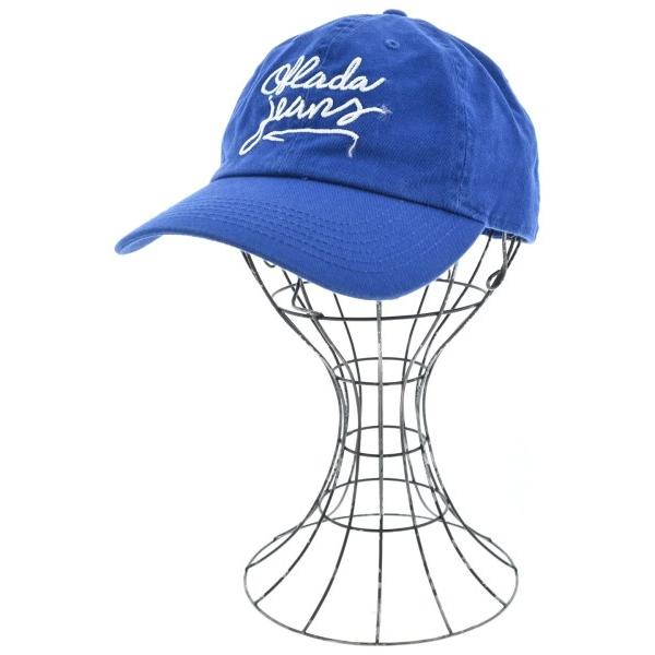 【ブランド】Oblada (オブラダ)【タイプ】レディース【商品番号】2200648266372r20260310【コンディション】ランク：B   詳細：内側汚れ、 全体スレあり【カラー】青【サイズ】OS【実寸(cm)】頭まわり:55cm,...