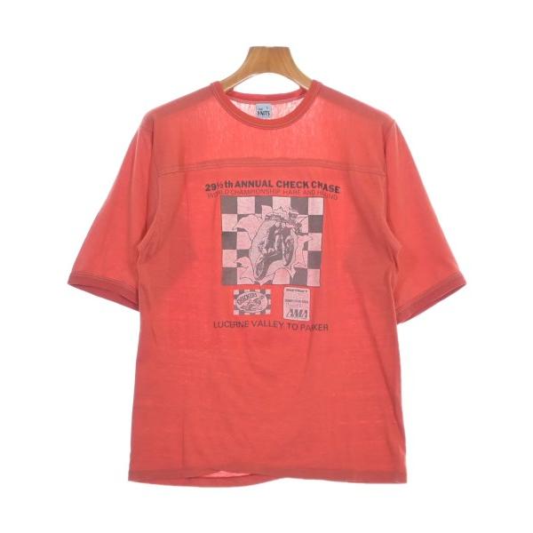 【ブランド】THE KNiTS (ザニッツ)【タイプ】メンズ【商品番号】2200681285033r20260524【コンディション】ランク：B   【カラー】赤系【サイズ】L【実寸(cm)】身幅:45cm,肩幅:44cm,袖丈:29cm,...