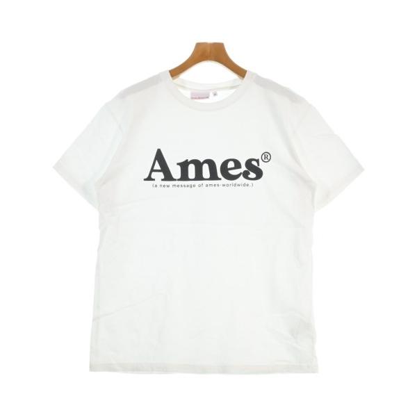 【ブランド】AMES WORLDWIDE (アメスワールドワイド)【タイプ】メンズ【商品番号】2200664285081r20260315【コンディション】ランク：B   【カラー】白【サイズ】M【実寸(cm)】身幅:53cm,肩幅:50c...