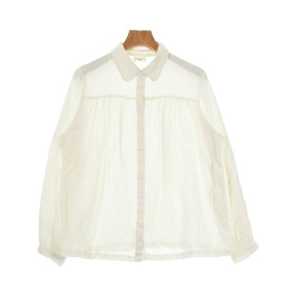 【ブランド】Lene (レネ)【タイプ】レディース【商品番号】2200632754038r20251209【コンディション】ランク：B   【カラー】白【サイズ】F【実寸(cm)】身幅:51cm,肩幅:39cm,袖丈:55.5cm,着丈:5...