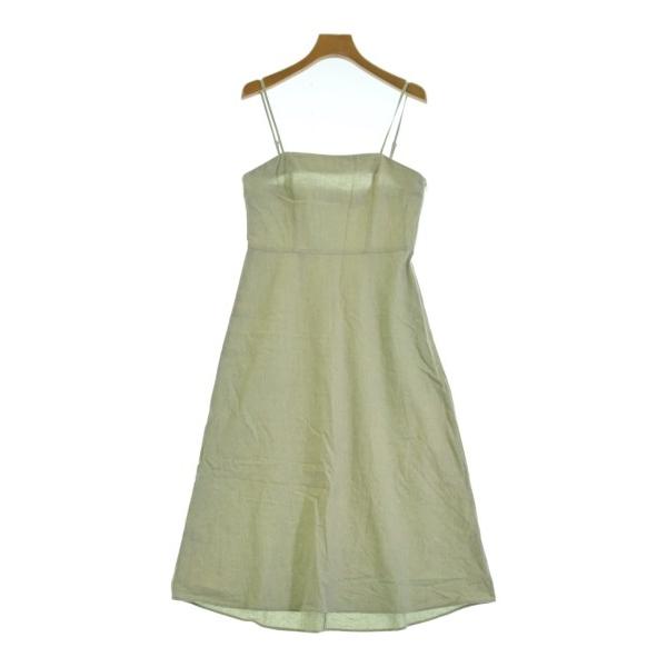 【ブランド】3/4 three quarter (スリークォーター)【タイプ】レディース【商品番号】2200600908050r20250913【コンディション】ランク：A   【カラー】緑【サイズ】M【実寸(cm)】身幅:39cm,ウエス...