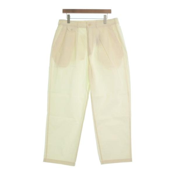 【タイプ】メンズ【商品番号】2200529868558r20250216【コンディション】ランク：新品同様   【カラー】白系【サイズ】5(XXL位)【実寸(cm)】ウエスト:87cm,裾周り:48.5cm,ヒップ:108cm,わたり:73...