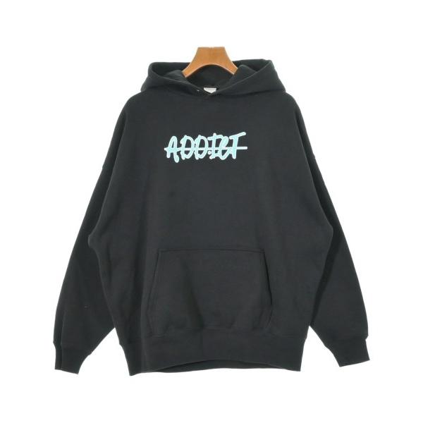 【ブランド】A.D.D.I.C.T (アディクト)【タイプ】メンズ【商品番号】2200642219138r20260103【コンディション】ランク：B   詳細：フロント部分汚れあり【カラー】黒【サイズ】XL【実寸(cm)】身幅:62cm,...