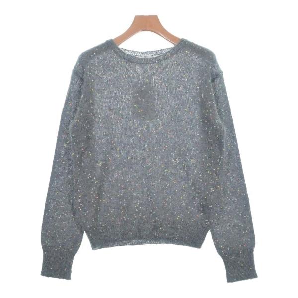 【ブランド】BRILL (ブリル)【タイプ】レディース【商品番号】2200644744942r20260301【コンディション】ランク：B   【カラー】グレー(ラメ)【サイズ】F【実寸(cm)】身幅:48cm,肩幅:42cm,袖丈:57c...