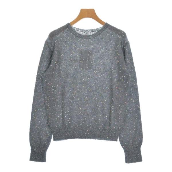 【ブランド】BRILL (ブリル)【タイプ】レディース【商品番号】2200644744966r20260301【コンディション】ランク：B   【カラー】グレー【サイズ】F【実寸(cm)】身幅:47cm,肩幅:43cm,袖丈:57cm,着丈...