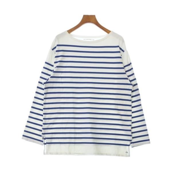 【ブランド】J.B. ATTIRE (ジェービーアタイア)【タイプ】レディース【商品番号】2200641639043r20260129【コンディション】ランク：B   【カラー】白x青(ボーダー)【サイズ】1(S位)【実寸(cm)】身幅:5...