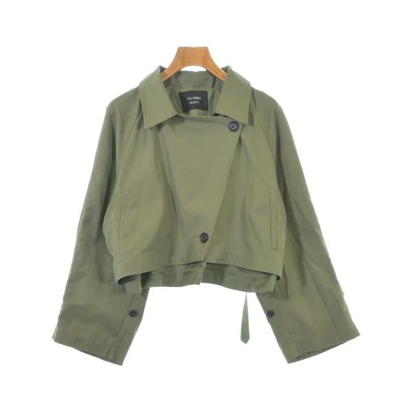 【ブランド】TOLNERA (トルネラ)【タイプ】レディース【商品番号】2200644191043r20260108【コンディション】ランク：B   【カラー】カーキ【サイズ】38(M位)【実寸(cm)】身幅:66cm,裄丈:75.5cm,...