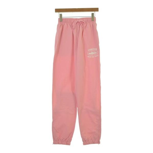 【ブランド】Corteiz (コーテイズ)【タイプ】メンズ【商品番号】2200640440053r20251228【コンディション】ランク：B   【カラー】ピンク【サイズ】S【実寸(cm)】ウエスト:61.5cm,裾周り:28cm,ヒップ...