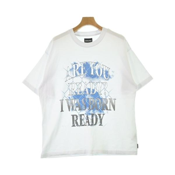【ブランド】REBELLIOUS BEHAVIOR (レベリアスビヘイビア)【タイプ】メンズ【商品番号】2200673078209r20260411【コンディション】ランク：B   【カラー】白【サイズ】L【実寸(cm)】身幅:57cm,裄...