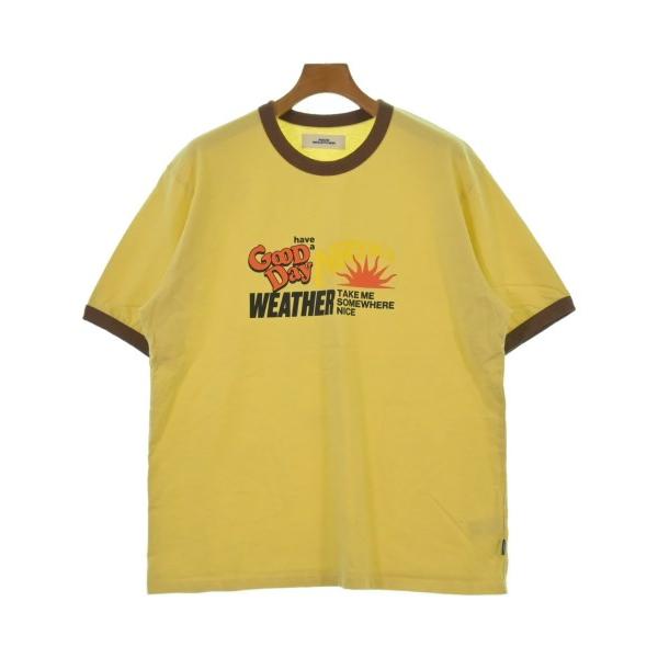 【ブランド】NICE WEATHER (ナイスウェザー)【タイプ】メンズ【商品番号】2200616989036r20251027【コンディション】ランク：B   【カラー】黄【サイズ】L【実寸(cm)】身幅:54.5cm,肩幅:50cm,袖...