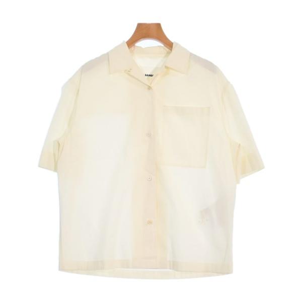 【ブランド】JIL SANDER + (ジルサンダープラス)【タイプ】レディース【商品番号】2200588614110r20251105【コンディション】ランク：B   【カラー】アイボリー【サイズ】32(XXS位)【実寸(cm)】身幅:5...