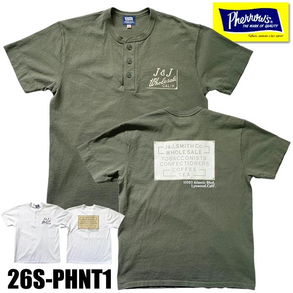 フェローズの夏の定番、ヘンリーネックTシャツ。フロントは3つボタン仕様になっており、ボタンカラーとボディカラーを統一したシンプルなデザイン。切りっぱなしのネック部分はロックミシンを施し、袖口は縫い代幅を敢えて広めにとることでクラシカルな雰囲...