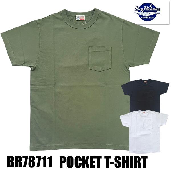 バズリクソンズよりMADE IN USAのTシャツが登場しました。フロントにポケットを配したベーシックなTシャツ！ボディーはMADE IN USAの柔らか目の着やすい丸胴ボディーを採用。なめらかながら、コシのある生地感は、長く着込むとUSA...
