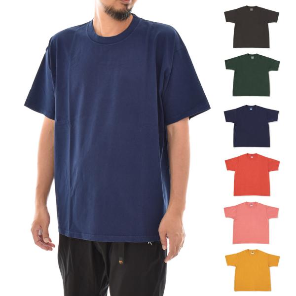 【メール便対応（OK）】GOAT PIGMENT DYE SHORT SLEEVE TEE /ピグメントダイ ショートスリーブ Tシャツ【CREATIVE DIRECTOR】渡辺真史（わたなべ まさふみ）「BEDWIN ＆ THE HEAR...