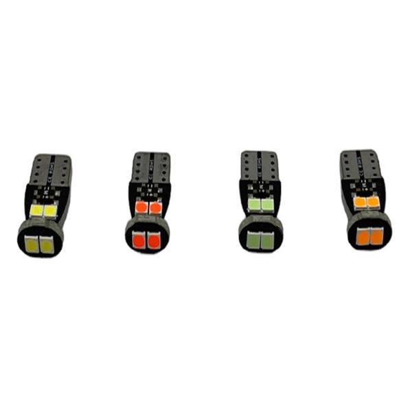 省電力SMDチップ6連使用のT10ウエッジ型LEDになります。コンパクトタイプとなりますのでメーター回りの狭い場所でもご使用が可能です！【使用用途】　■メーター灯　■ナンバー灯（ライセンスランプ）　■ルームランプ　■トランクルームランプ　■...