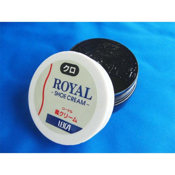 <商品情報>○商品名ライカ ROYAL 徳用靴クリーム○特長一般的なツヤ革の靴用、保革・ツヤ出し用のお得なクリームです！1928年の創業以来、東京で生産を続ける老舗靴クリームブランド「ライカ」社製の乳化性靴クリームです。皮革に潤...