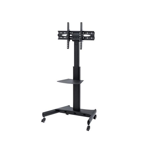 □32〜65型までのディスプレイの搭載が可能です。□VESA取付け100×100〜600×400mmに対応しています。□ディスプレイの高さ位置を変えることができます。※初期設定で高さ位置を決めることができます。□キャスターは全て車輪ロックと...