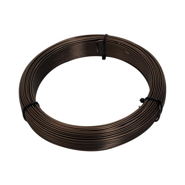 【用途】結束。【機能】盆栽用・園芸用・工作用などに使用できます。【仕様】●太さ：2.0mm。●重さ：500g。●長さ：約58m。●ブロンズ色。