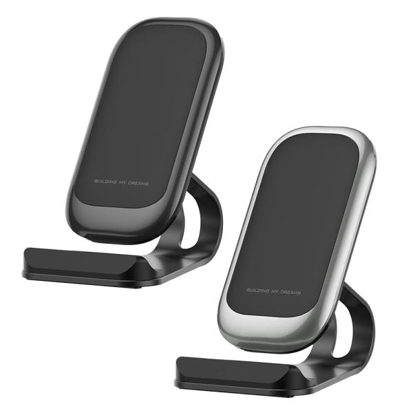 ◇ W-Z01 仕様 ◇◆ 商品名称：縦型 ワイヤレス充電器◆ カラー：シルバー、ブラック◆ サイズ：110×70×100（約）mm◆ 規格：Qi(チー)◆ コネクタタイプ：USB Type C◆ 説明書：英語※製造時期により説明書言語が異...