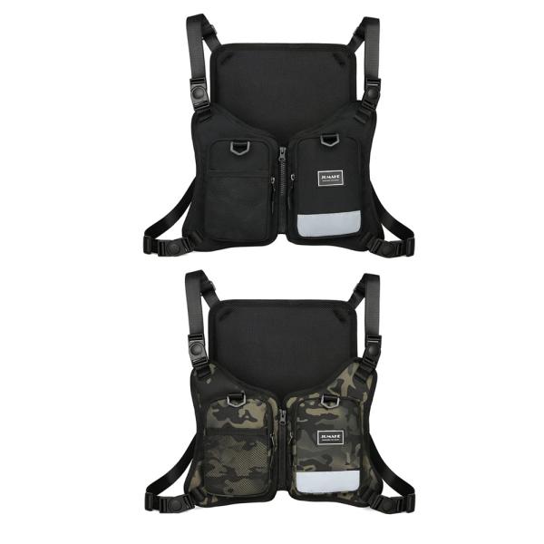 ◇ 仕様 ◇◆ 商品型番：BAG-0555◆ カラー：迷彩、ブラック◆ 主な材質：オックスフォード布◆ サイズ：約46×27×3cm◆ ポケットサイズ：約18×12×2.5cm◆ 重量：約330g