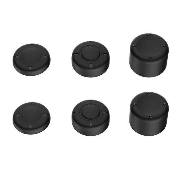 ◇ 仕様 ◇◆ 商品型番：TNS-31110◆ カラー：ブラック◆ 対応機種：Nintendo Switch2 Joy-Con2◆ 材質：シリコン◆ セット内容：アナログスティックカバー3種×2（合計6個）