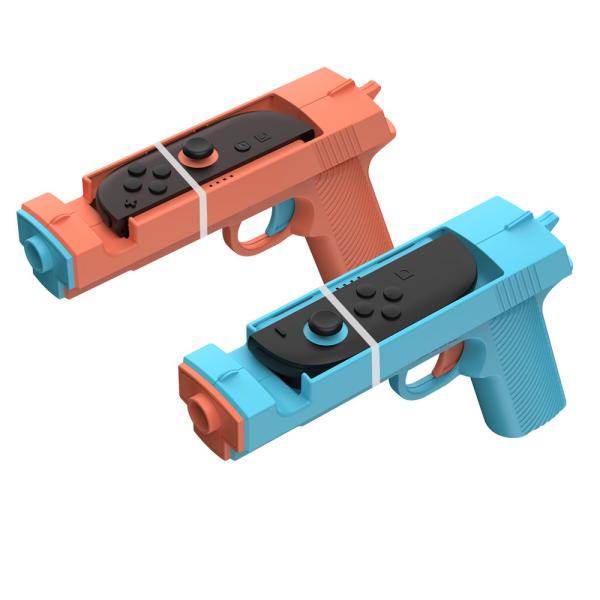 ◇ 仕様 ◇◆ 商品型番：TNS-3185◆ カラー：ブルー＆レッド◆ 対応機種：Nintendo Switch2 Joy-Con2◆ 材質：ABS◆ セット内容：ゲームガン2個◆ サイズ（1個）：約210×140×50mm◆ 重量（1個）...