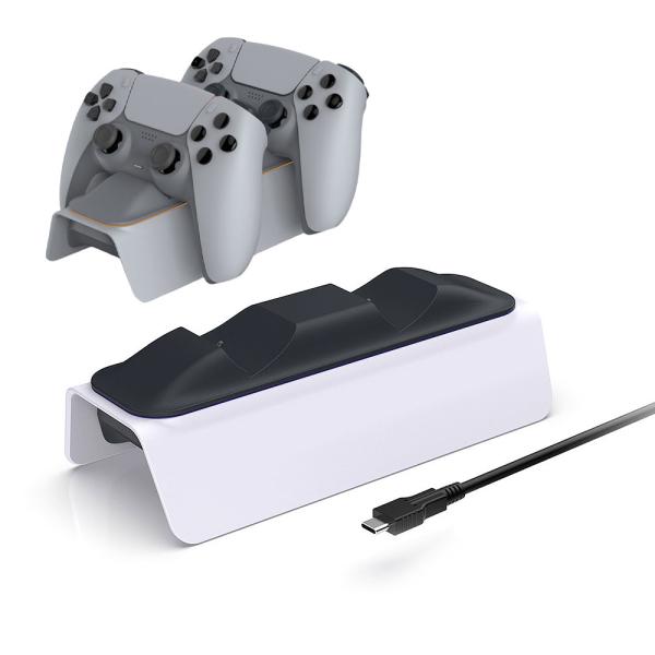 ◇ 仕様 ◇◆ 商品型番：TP5-0521E◆ カラー：ホワイト、グレー◆ サイズ：61×85×190（約）mm◆ 重量：約187g◆ 定格入力：DC5V◆ 定格出力：DC5.1V/2A◆ 充電時間：約3時間◆ 対応機種：PlayStati...