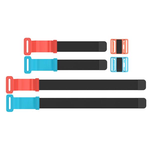 ◇ 仕様 ◇◆ 商品型番：TNS-3180B◆ カラー：ブルー＆レッド◆ 対応機種：Nintendo Switch2 Joy-Con2◆ セット内容：リストバンド2個、レッグバンド2個、Joy-Con2アタッチメント2個