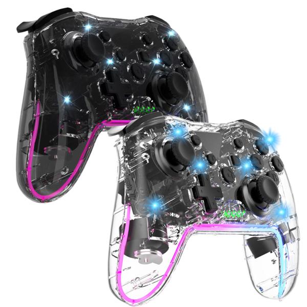 ◇ 仕様 ◇◆ 品名：クリアボディゲーミングコントローラー◆ 型番：NS015-K◆ 製品寸法：L152 x W109 x H61 mm◆ カラー：クリアブラック、クリアホワイト◆ 入力電圧/電流：DC5V / 500mA◆ 通常動作電圧/...