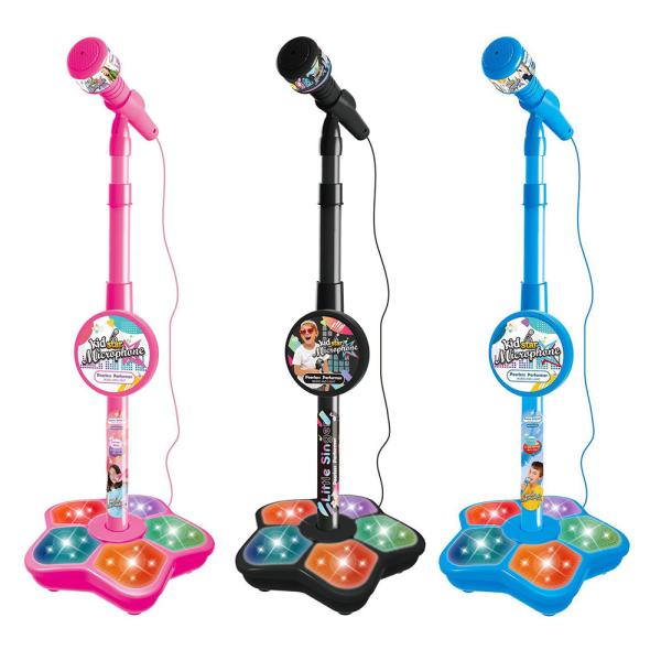 ◇ 仕様 ◇◆ 商品型番：KID-5350◆ カラー：ブラック、ブルー、レッド◆ 電源：単三電池×3本（別売り）◆ サイズ：高さ約100cm、幅約21cm◆ 重量：約400g