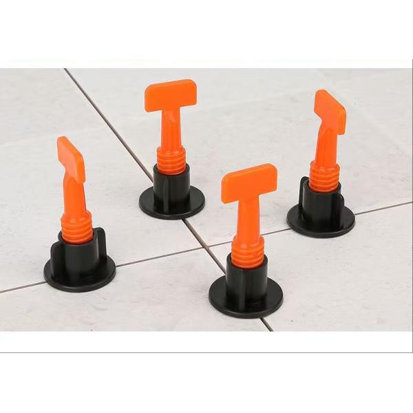 【タイルレベリングツール】床や壁などの水平なタイル施工に便利なタイルスペーサーです。T型タイルレベリングツール100個と調整用レンチ2個の大容量セットです。【施工効率アップ!】再利用可能な耐久性・強度のあるプラスチックとステンレスを使用。タ...