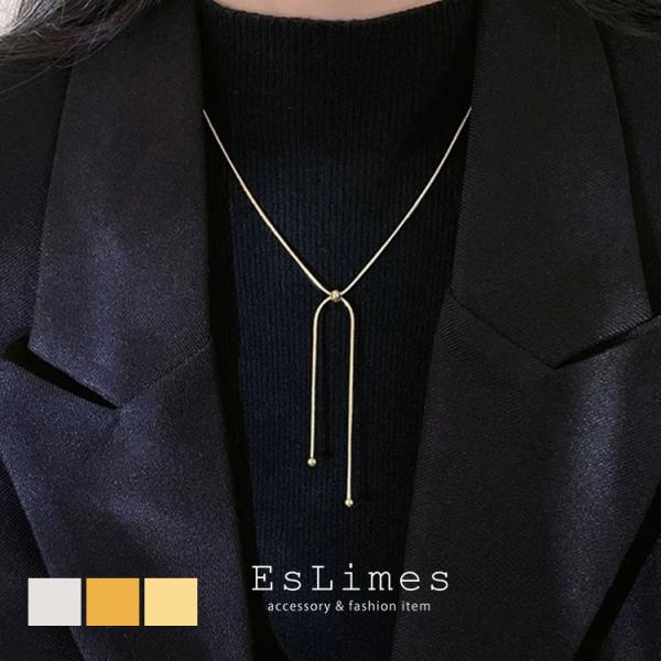 【商品詳細】・素材：ステンレス 18kコーティング・チェーン：約60cm◆商品関連ワード◆ギフト包装対応 ワンポイントネックレス しずく 雫 シルバー ゴールド 女性 上品ネックレス 選べる 20代30代40代50代 彼女 妻 娘 誕生日プ...