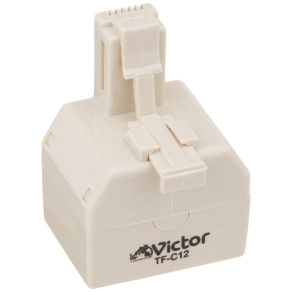 【商品概要】ブランド:ビクター(VICTOR)梱包サイズ:13.6 x 5.4 x 2.4cm梱包重量:59g商品モデル番号:TF-C12WT【商品説明】説明6極4芯タイプ モジュラージャックを2つに分岐【商品詳細】ブランド：ビクター(VI...
