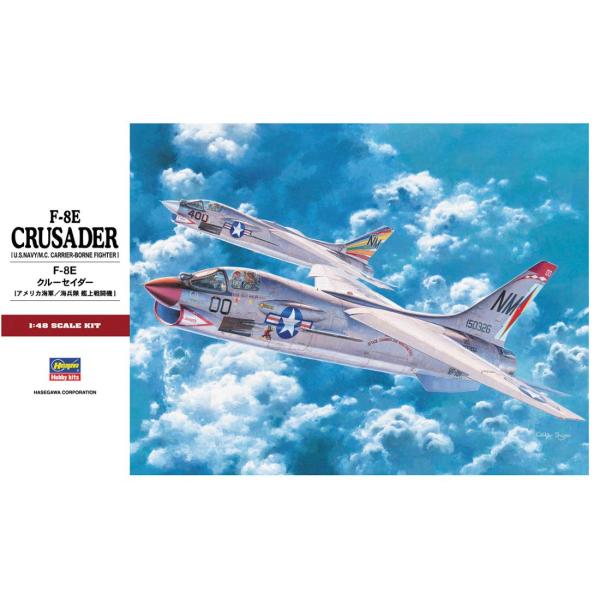【商品概要】組み立て、塗装が必要なプラモデル。別途、工具、塗料等が必要。【商品説明】説明商品紹介ハセガワ「1/48 アメリカ海軍/海兵隊 F-8E クルーセイダー」のプラモデルです。 付属デカール ・アメリカ海軍 第191戦闘飛行隊 CVW...